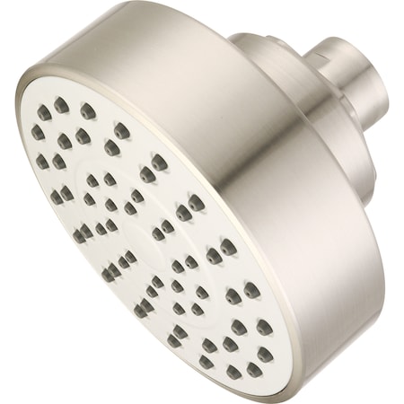 Pioneer Industries Single Function Showerhead, NPS, Brushed Nickel SH-403-BN | Zoro